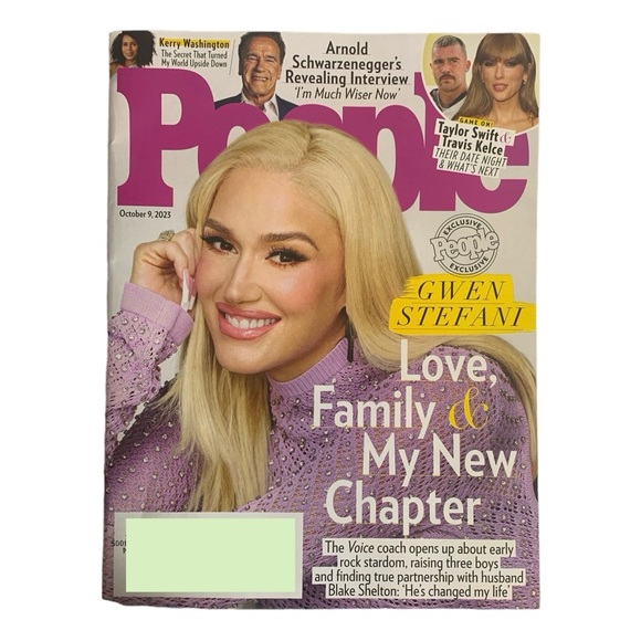 People Magazine | Accents | People Magazine October 9 223 Gwen Stefani ...